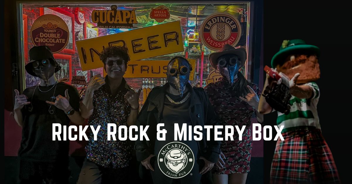 ¡Ricky Rock & Mistery Box estarán en Macarthy´s Irish Pub en Boca del Río Veracruz! - Forotuxpan